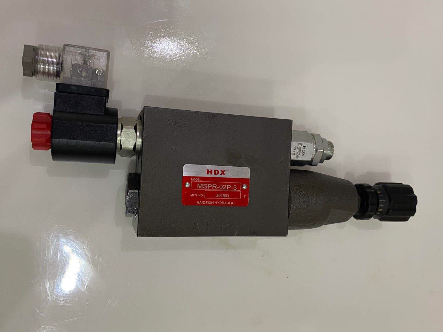 HDX Hydraulic pressure reducing valve MODEL:MSPR-02P-3 HAIDXIN ...