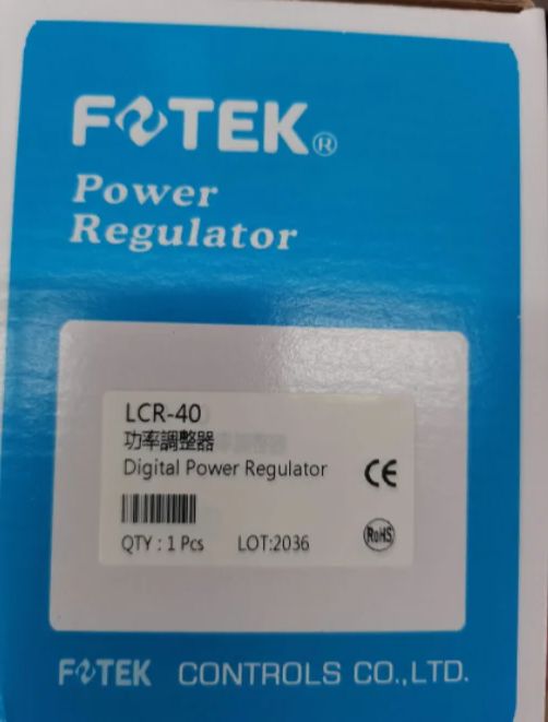 FOTEK Power regulator electrical connections LCR-40,LCR-60,LCR-60H,LCR ...