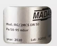 MADAS Pressure regulating and reducing valve RC052 DN32 2bar RC062 DN40 ...