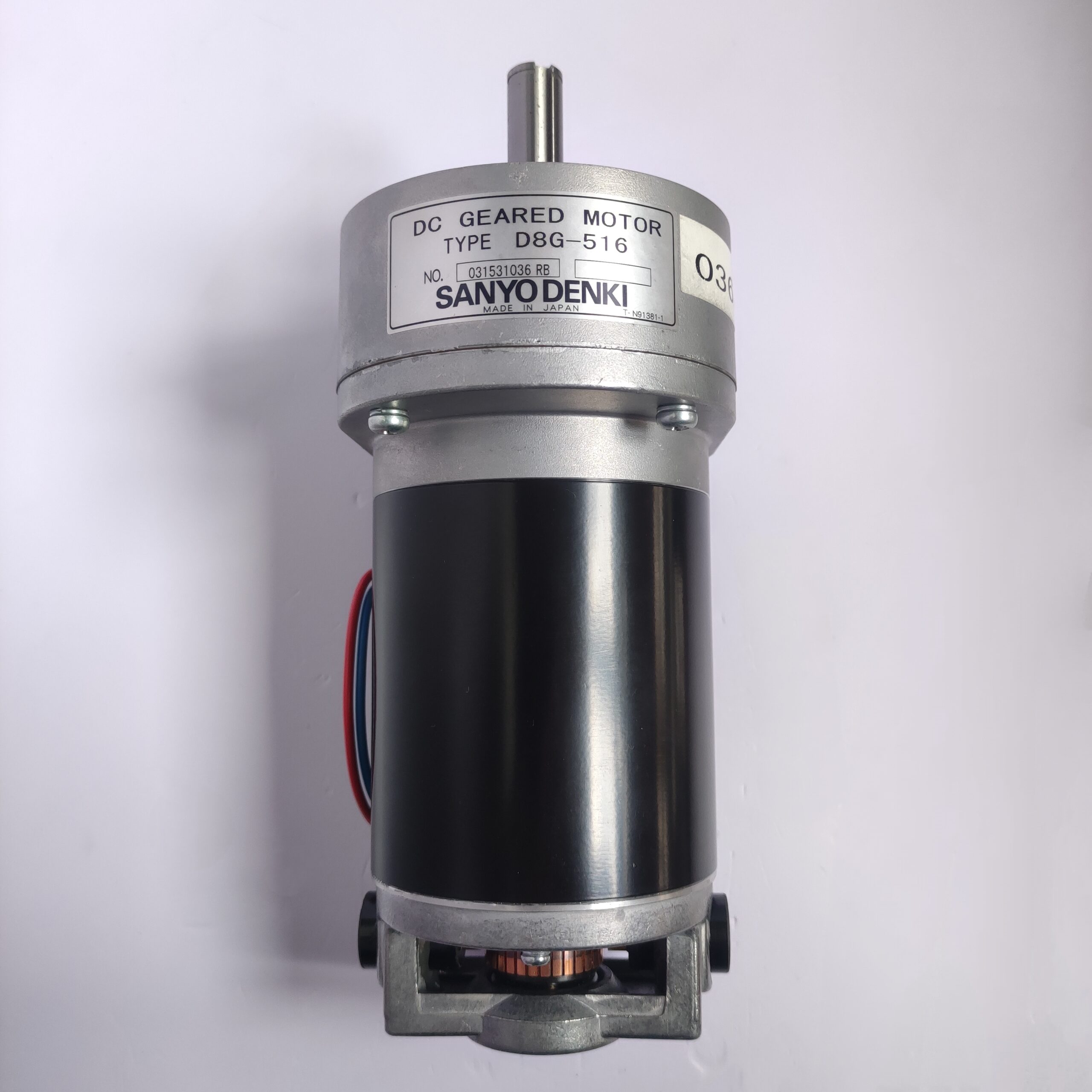 SANYO DENKI DC GEARED MOTOR TYPE D8G-516 MADE IN JAPAN – Global ...