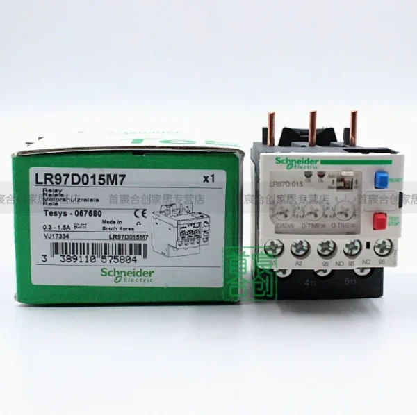 SCHNEIDER Electronic Overcurrent Relay LR97D015M7 0.3-1.5A – Global ...