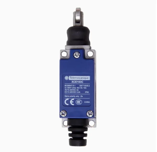 SCHNEIDER limit travel switch XCE-103 direct action front and rear ...