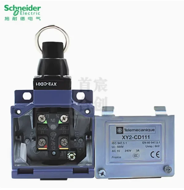 SCHNEIDER small loop rope switch XY2-CD111 XY2-CD01 safety switch ...